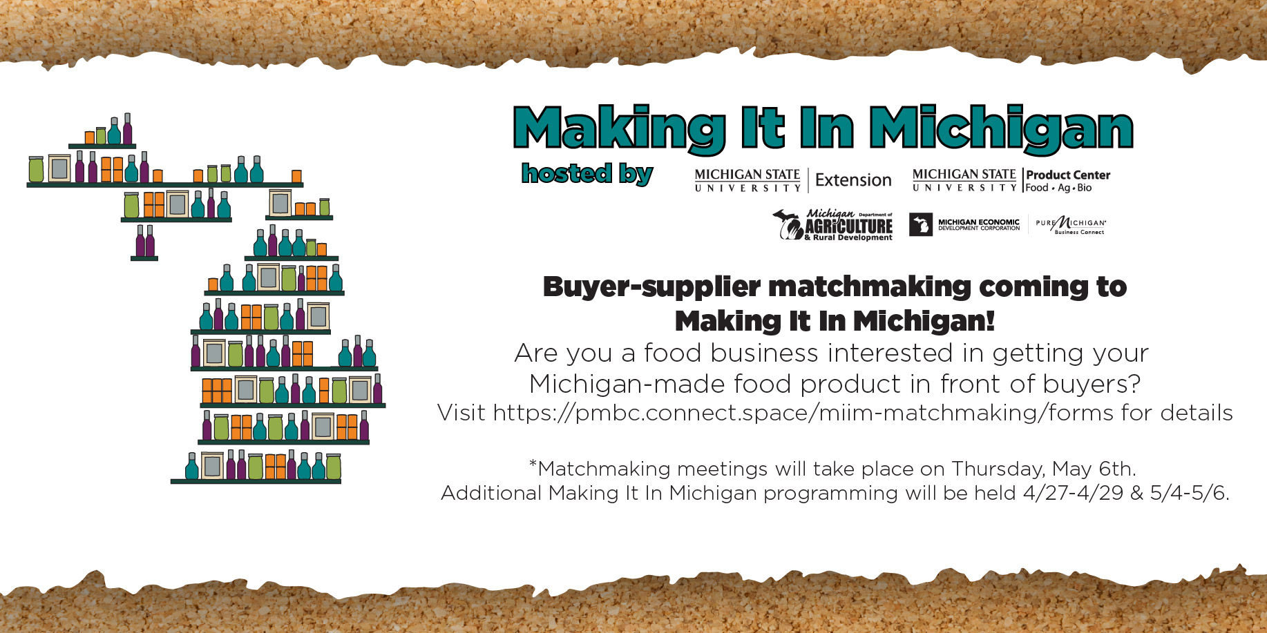 Making it in Michigan Virtual Matchmaking Event - Great Lakes WBC