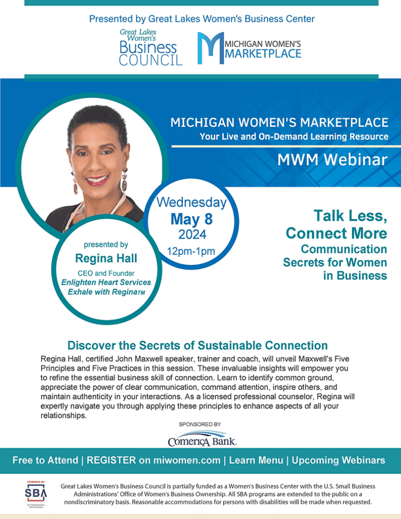 Talk Less, Connect More - Great Lakes WBC